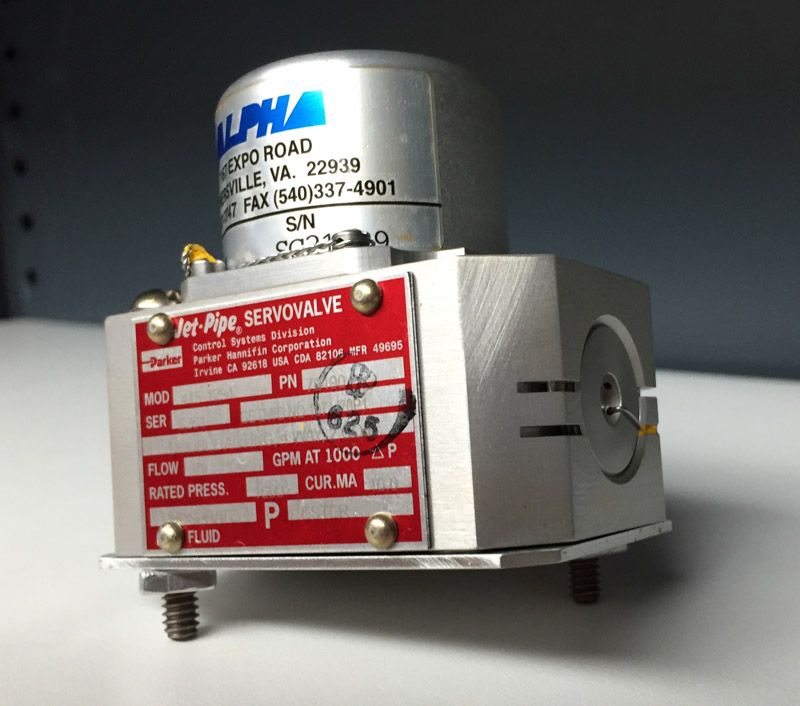 Parker Servovalve – ServoCon Alpha
